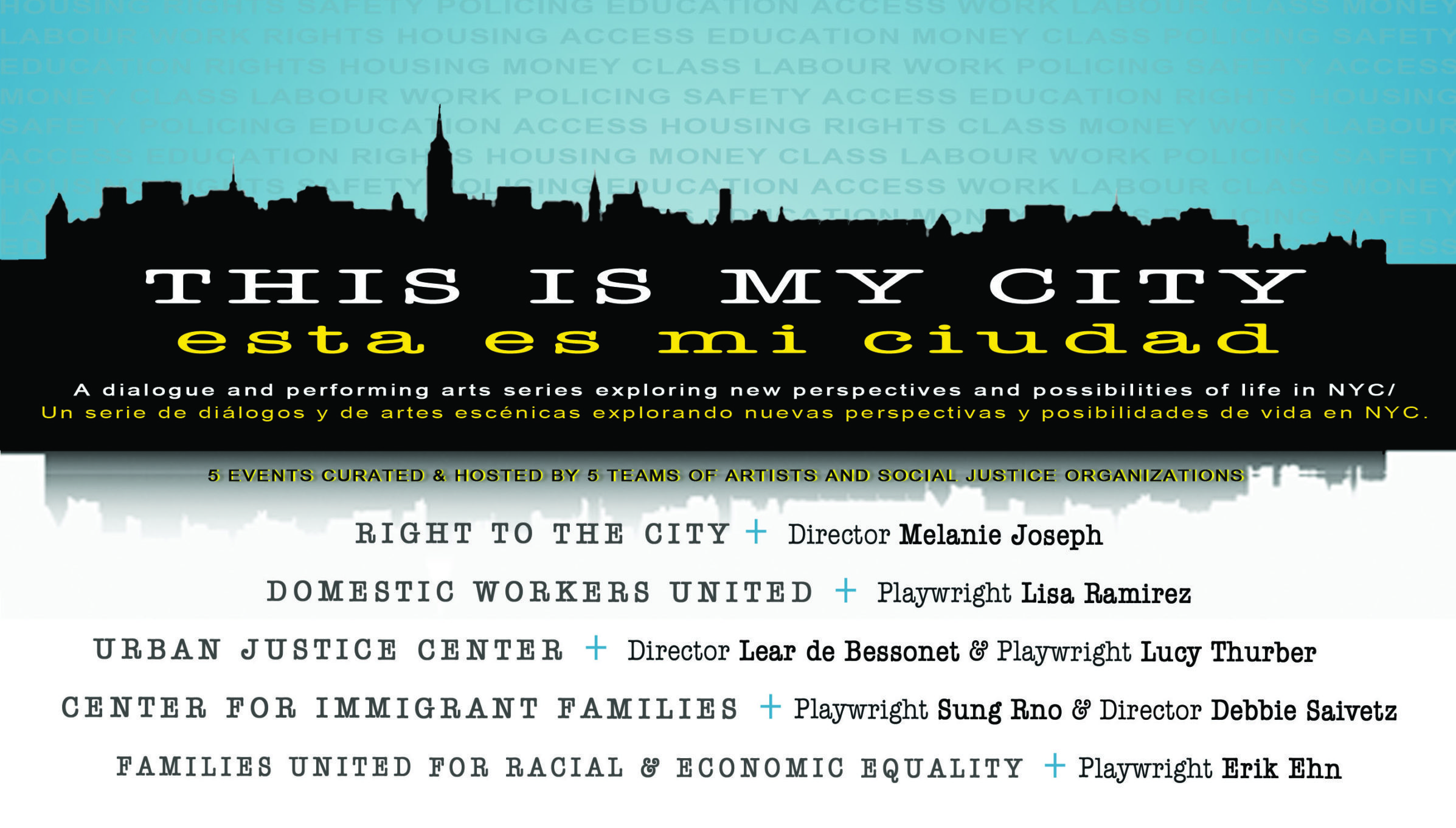 This is My City / Esta es Mi Ciudad - The Foundry Theatre